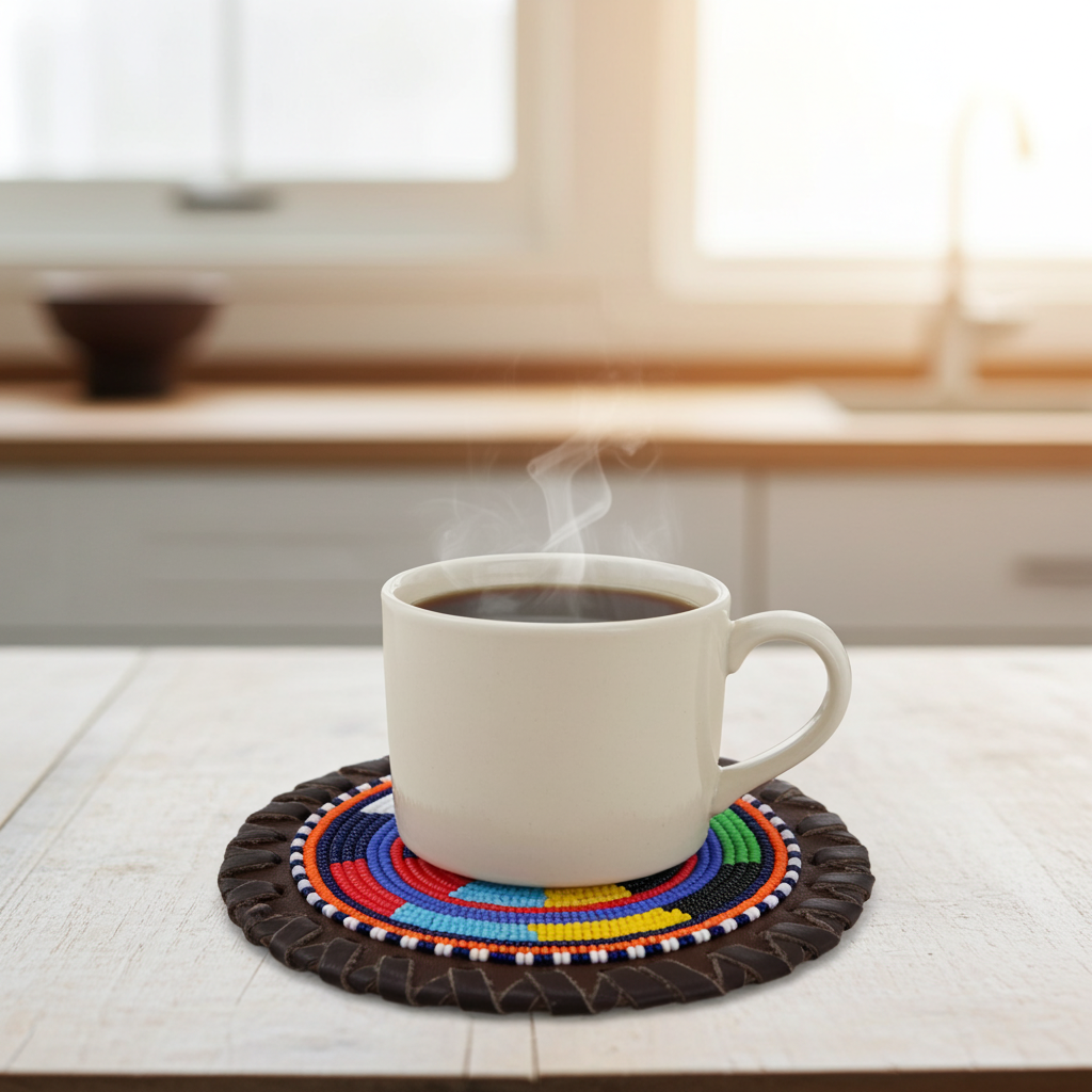 Beaded Coasters
